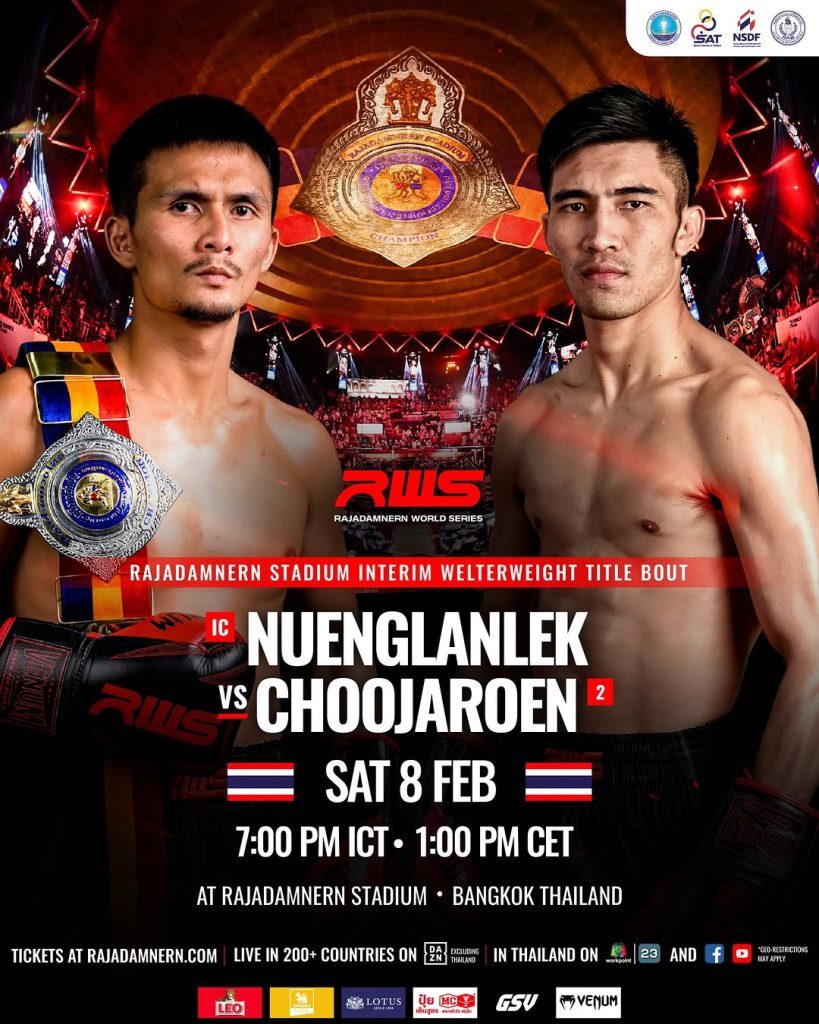 RWS Rajadamnern World Series - February 8, 2025 - muaythaiauthority.com